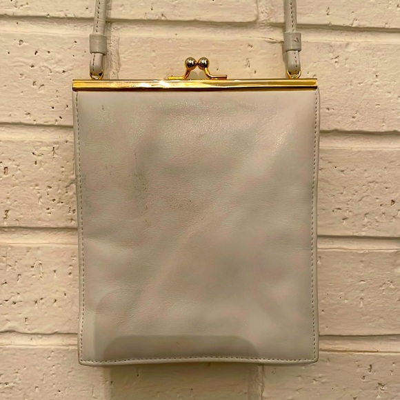 Bechamel | Bags | Bechamel Genuine Leather White Porch With Long ...